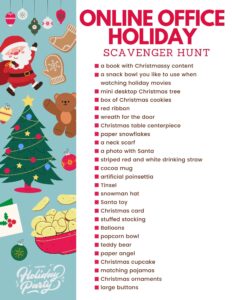 Best Holiday Scavenger Hunt Templates